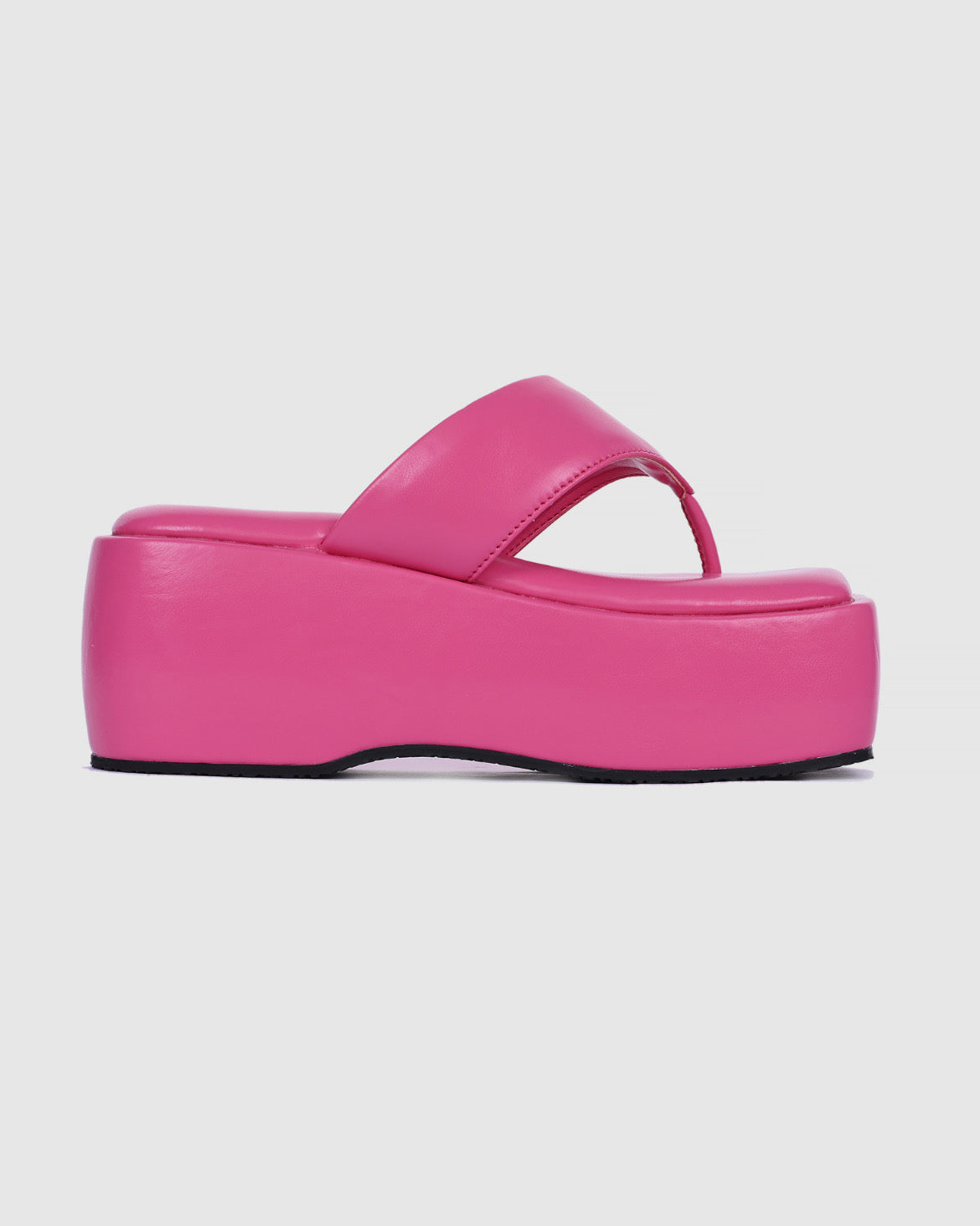 Y2k Block Chunky candy pink platforms